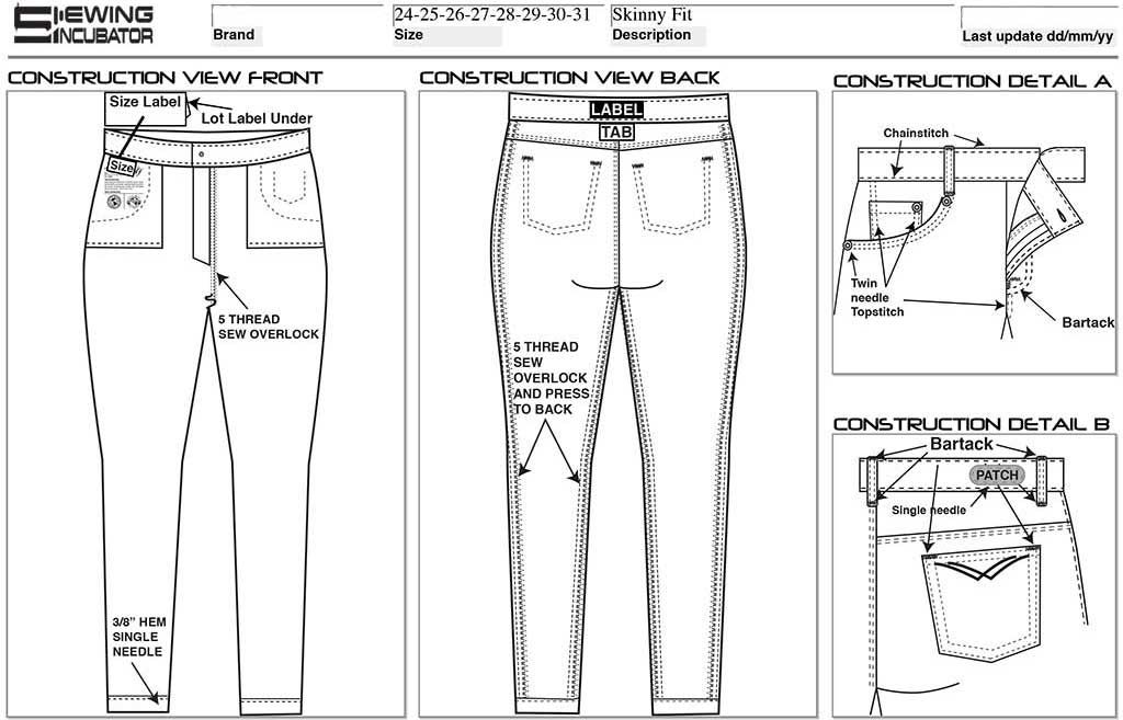 Fashion Index Blog | Essential Guide to Tech Packs: Key Elements ...